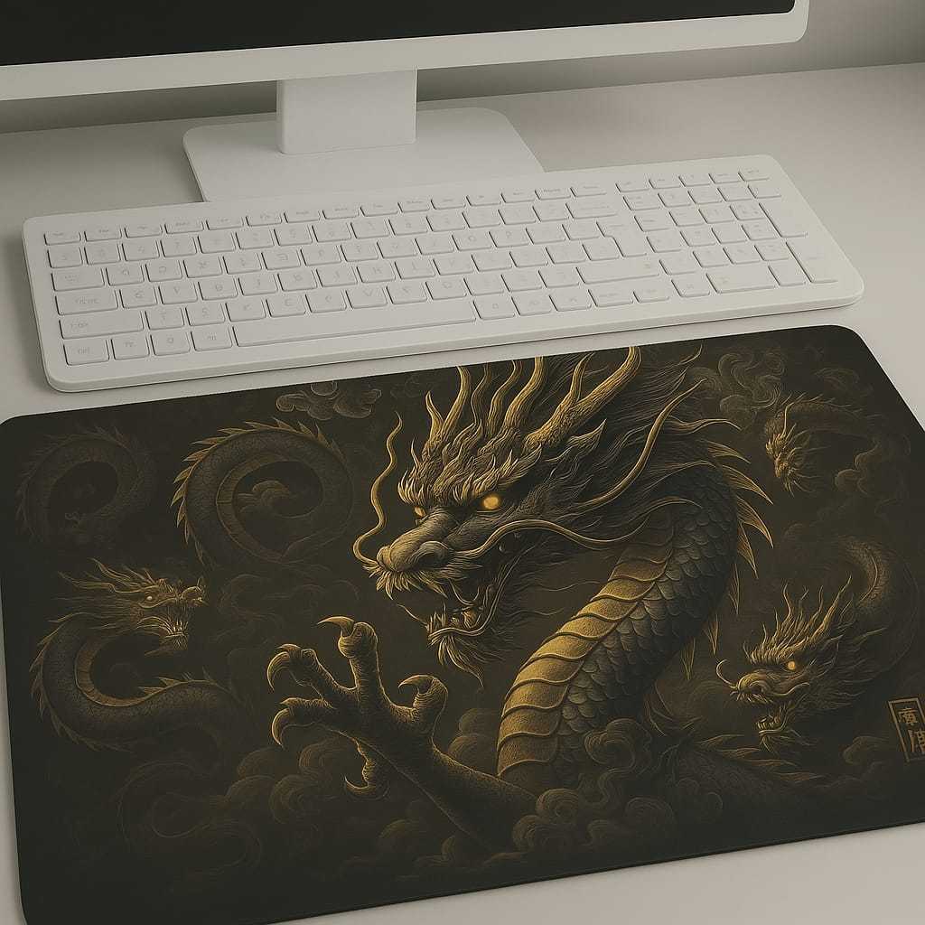 Mouse Pad Gamer (90x40Cm) Dragão | Shopee Brasil