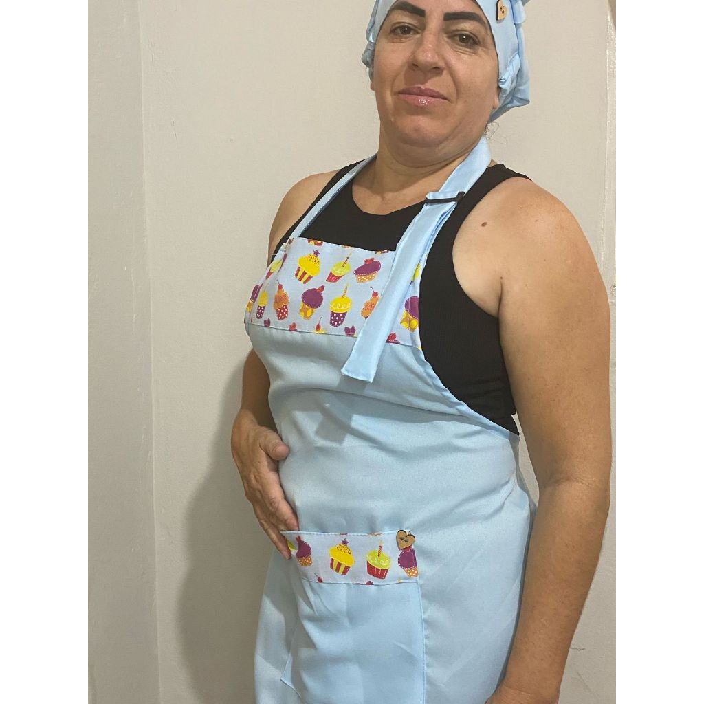 Avental Que Seja Doce No Tecido Oxford | Shopee Brasil