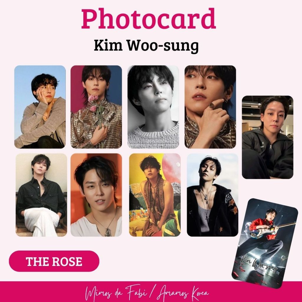 Photocard Kim Woo-sung - Sammy- Lee Taegyeom - Jeff - Fan Made - Kpop ...