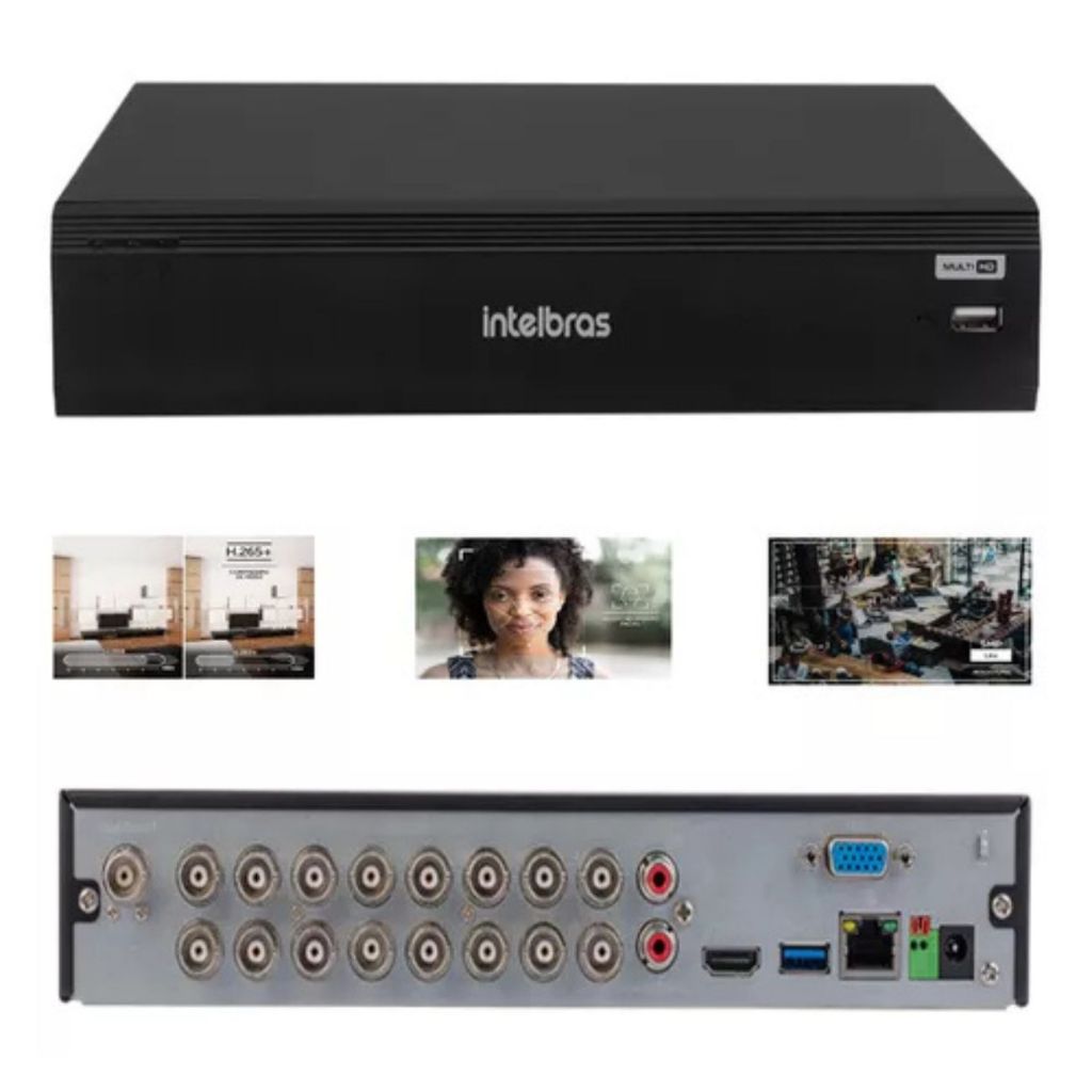 MHDX 3116-C - GRAVADOR DIGITAL DE VÍDEO COMPACTO - 16 CANAIS + 08 IP ...