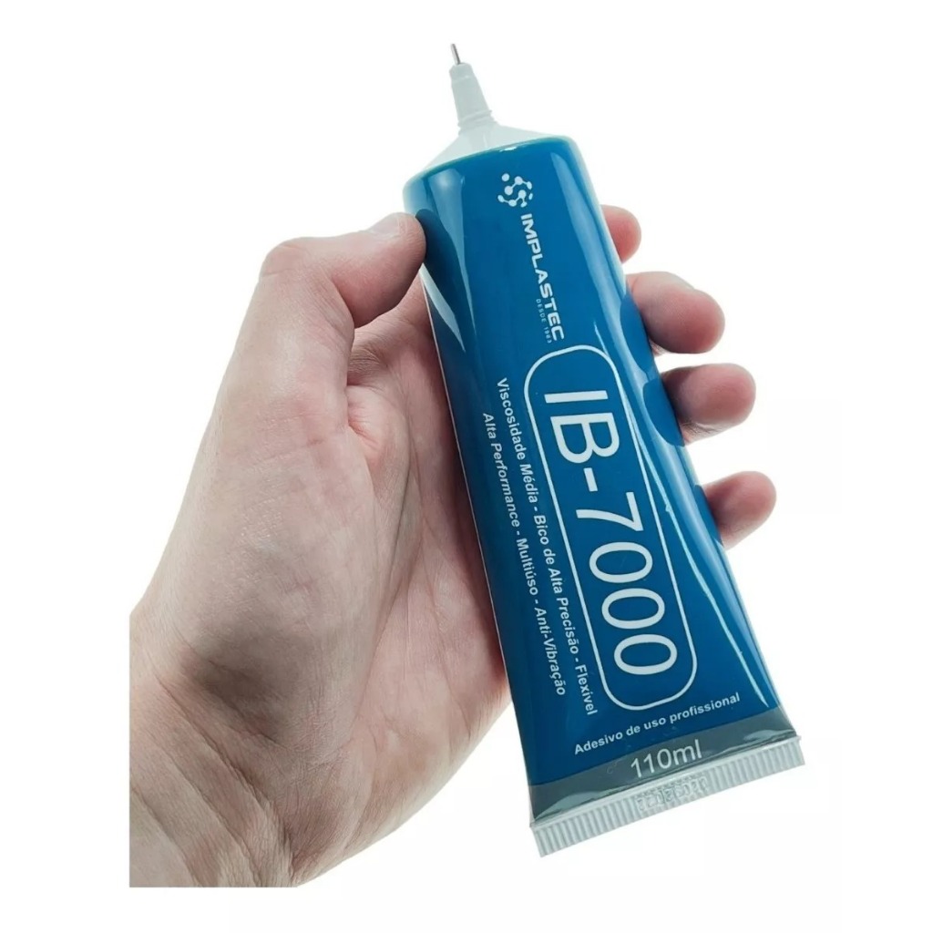 Cola Adesiva Multiuso IB-7000 Tela Reparo Celular 110ml Implastec ... Cola Adesiva Multiuso IB-7000 Tela Reparo Celular 110ml Implastec ...