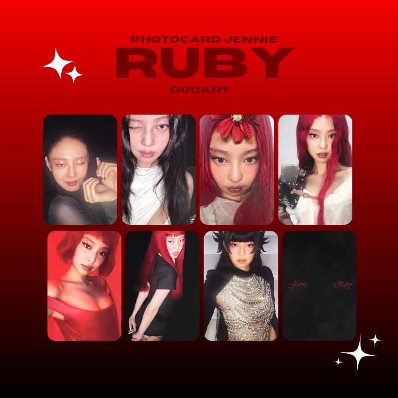 jennie Ruby photocard fanmade | Shopee Brasil