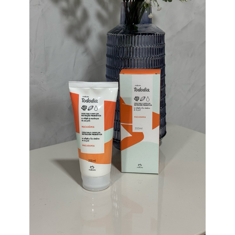 Creme Desodorante Nutritivo para o Corpo Tododia Macadâmia Natura | Shopee Brasil