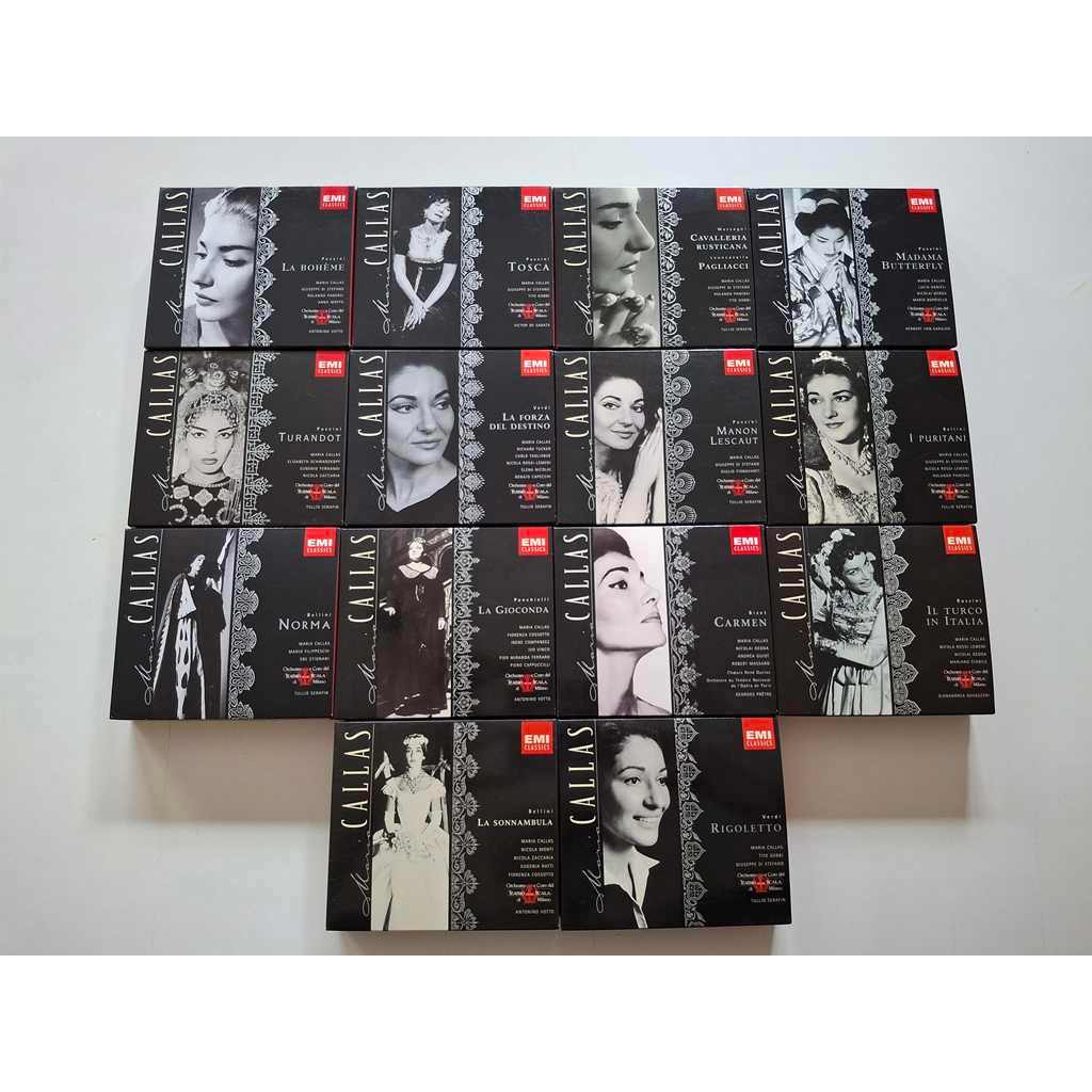 Coleção EMI Classics - Maria Callas (14 óperas) Importado da Holanda ...