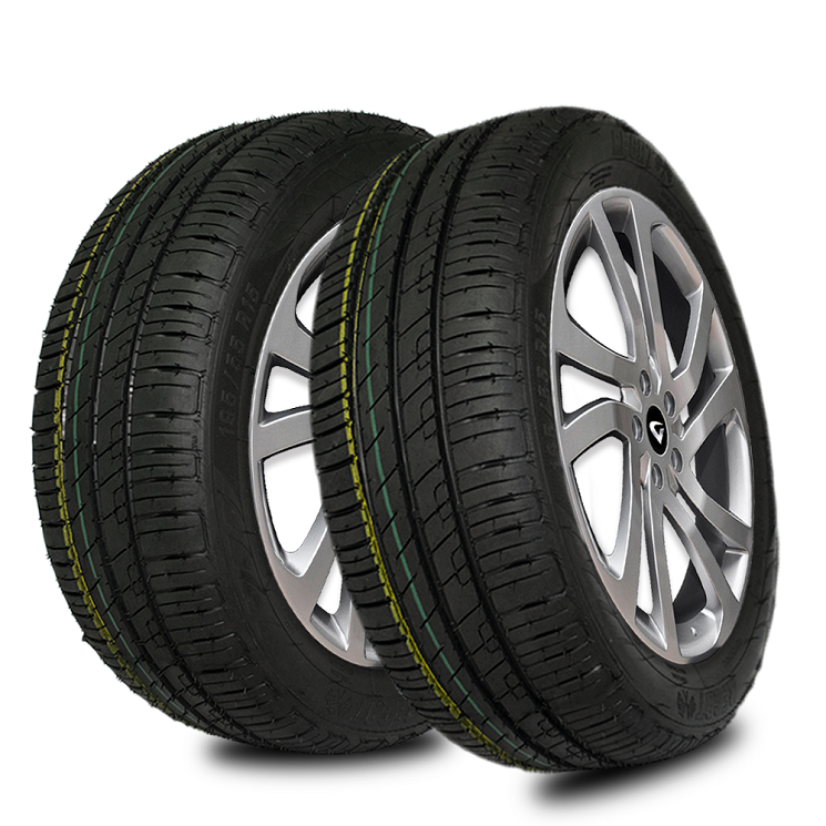 Jogo 2 Pneus Aro 14 185/65R14 Remold Pneu Aro 14 Linha Premium com Garantia e selo do INMETRO ...