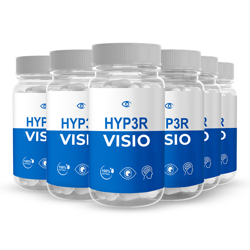 Kit 5 Hyper Vision Original 60 Caps - Suplemento para Saúde Ocular ...