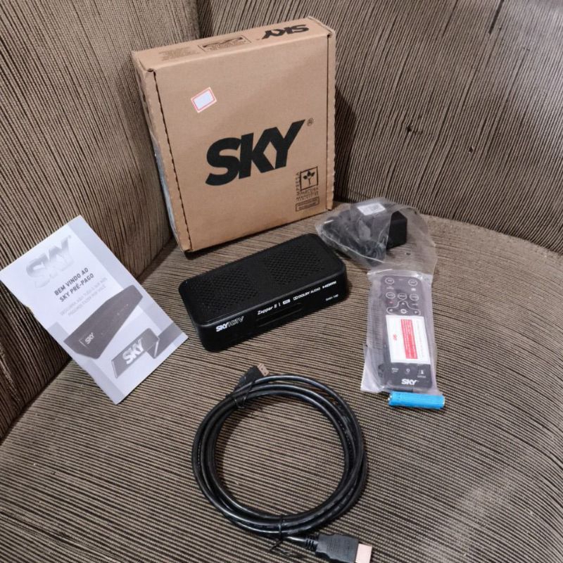 Receptor sky satellite receiver pré pago | Shopee Brasil