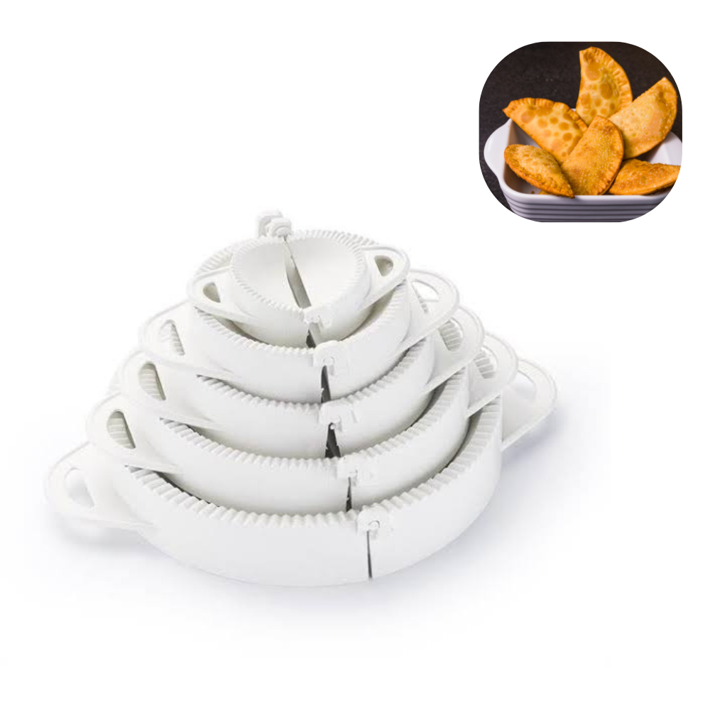 Kit 5 Tamanhos Forma Molde Pastel Salgados Risole | Shopee Brasil