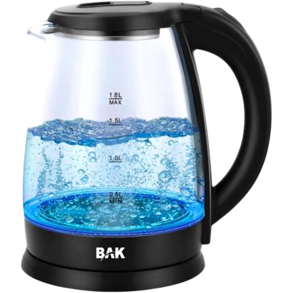 Chaleira Elétrica De Vidro Jarra 1,8L 110V 220V Com Led Azul Café Chá Chimarrão | Shopee Brasil