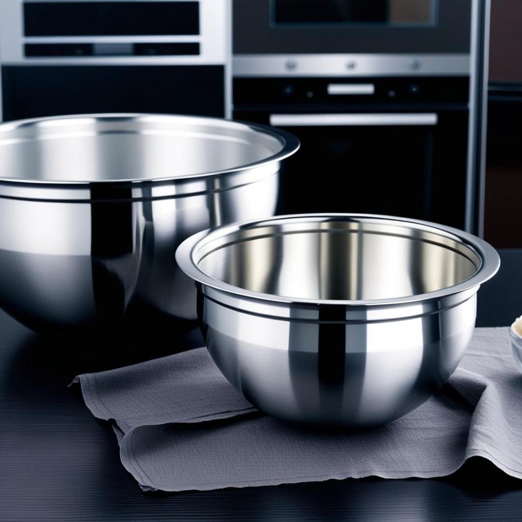 Tigela Bowls Inox Cozinha Culinária Bacia Pote Gourmet Kit Completo ...