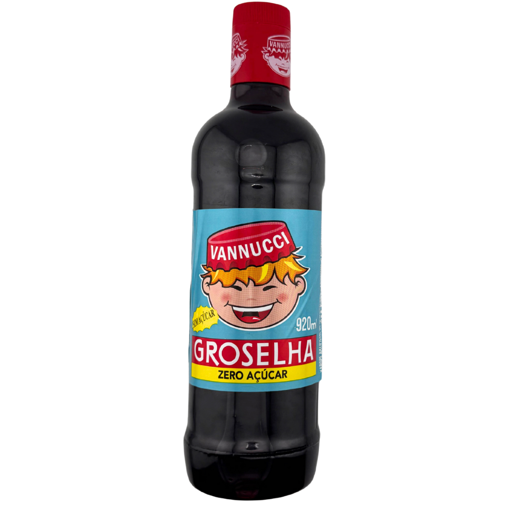 Xarope de Groselha Vannucci Zero Açúcar 920ml Recomendado Para ...