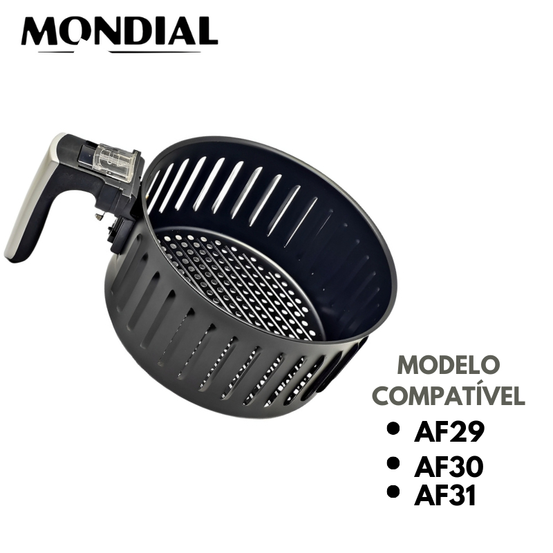 Kit Cesto e Puxador Air Fryer Mondial Af29 Af30 Af31 3,5 Litros | Shopee Brasil
