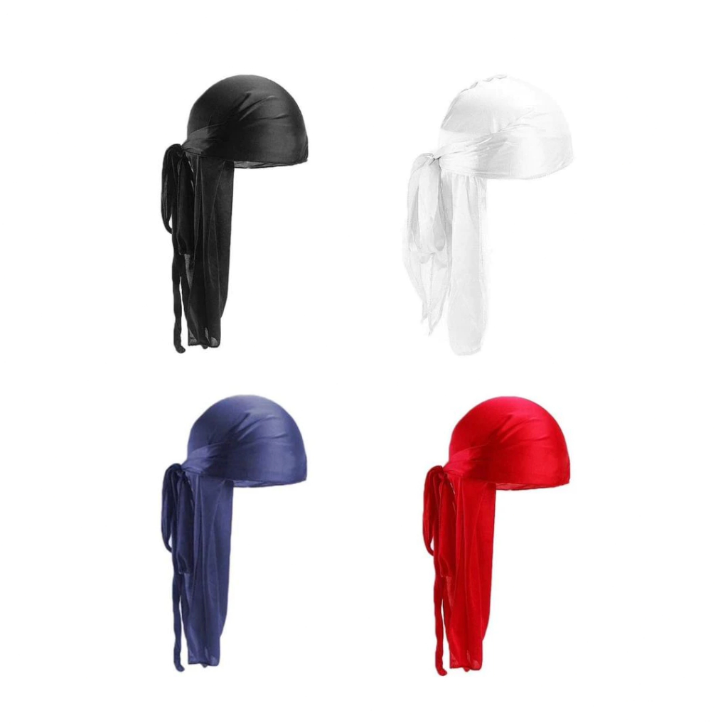 Kit Com 4 Bandana Durag Dureg Original Para Wazes | Shopee Brasil