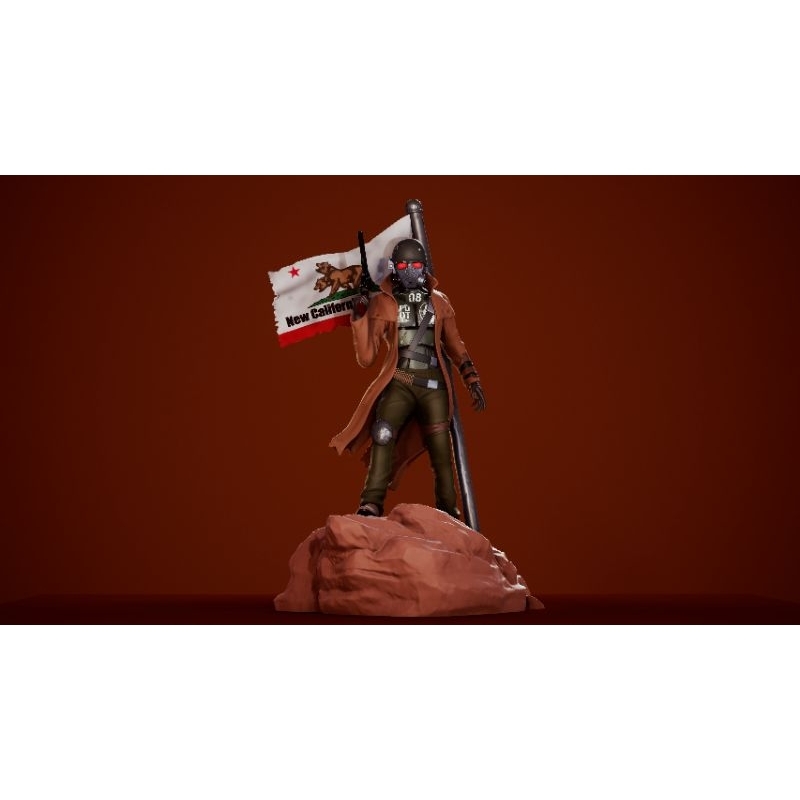 Fallout New Vegas NCR Veteran Ranger-figure-escala 1 por 12 | Shopee Brasil