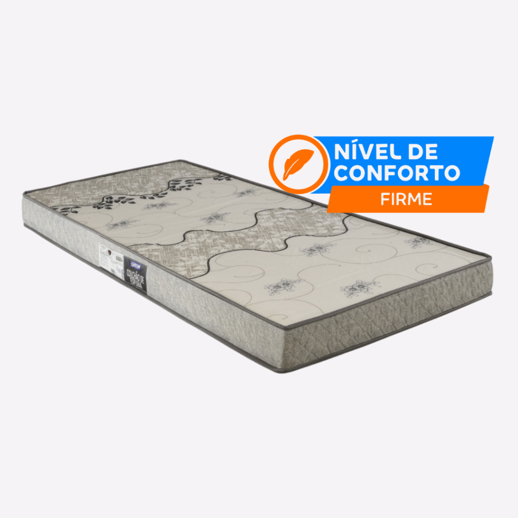 Colchão Solteiro D20 Dream Gazin Colchões 188x88x12 Nível de Conforto ...