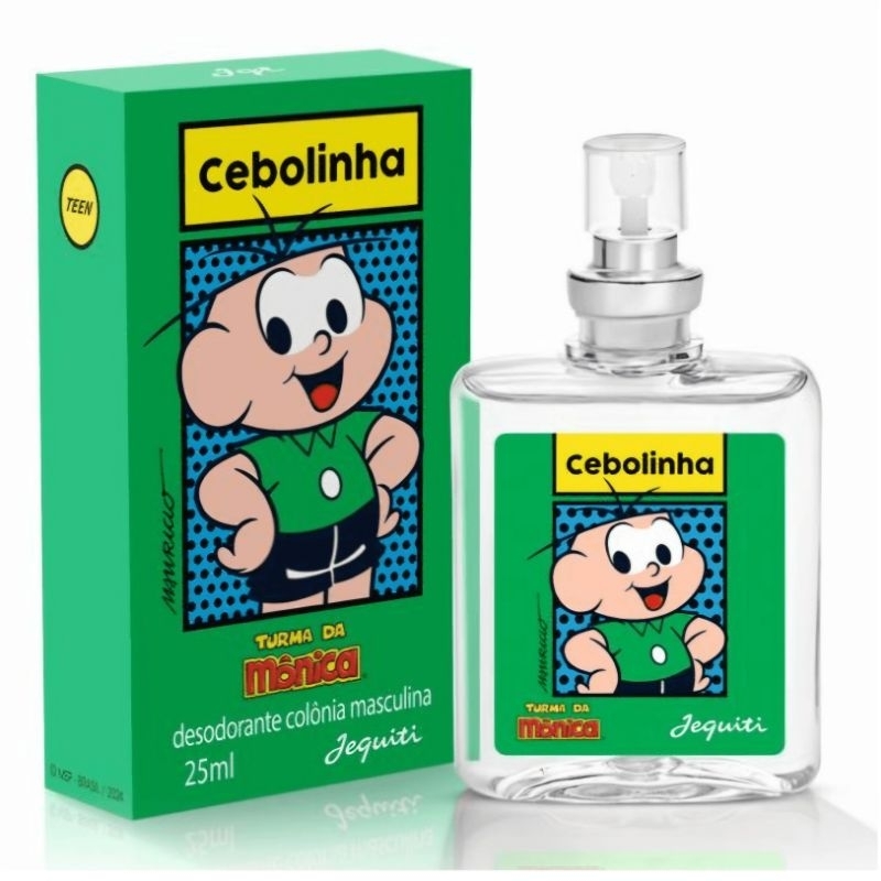 Perfume Cebolinha Desodorante Colônia Jequiti - 25ml | Shopee Brasil