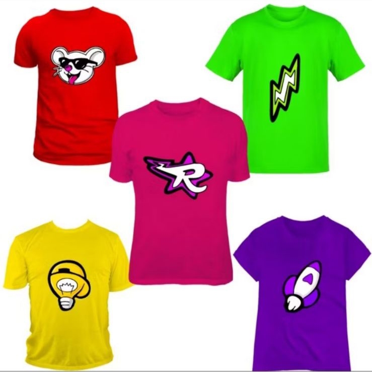 Camiseta Turma Dos Rosas Pink Emilly Vick Camisa Emilly Vick Leozinho Void Katlen Robson Rato ...