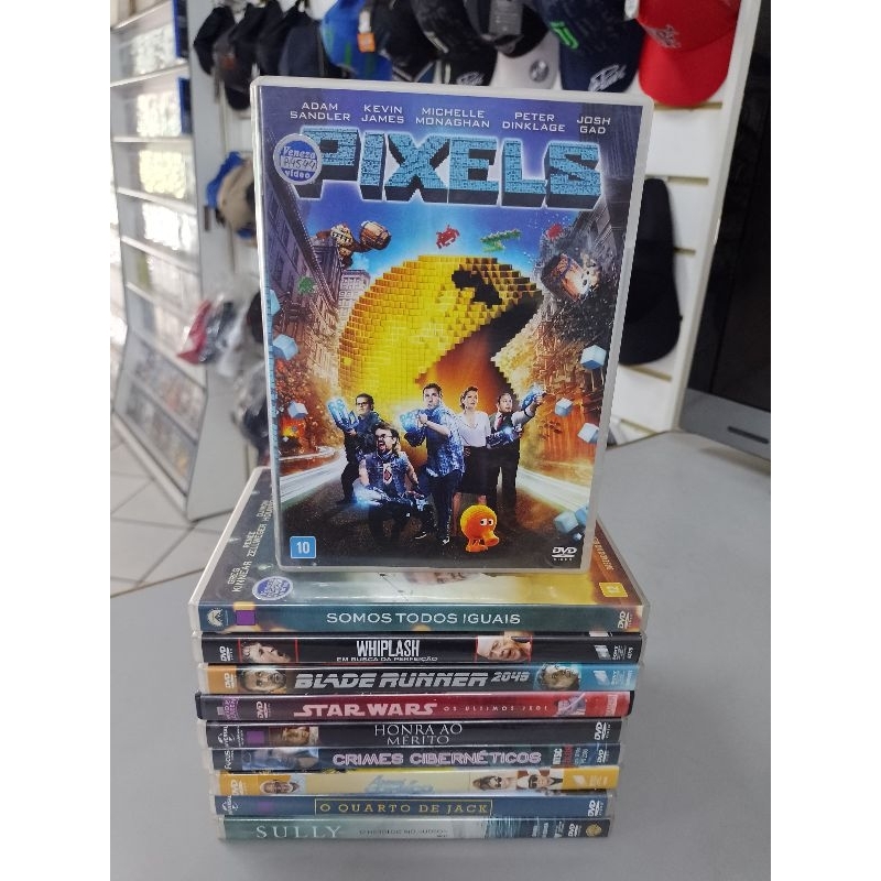 Pixels DVD original. | Shopee Brasil