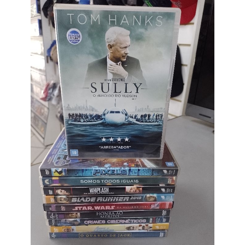 Sully O herói do rio Hudson DVD original. | Shopee Brasil