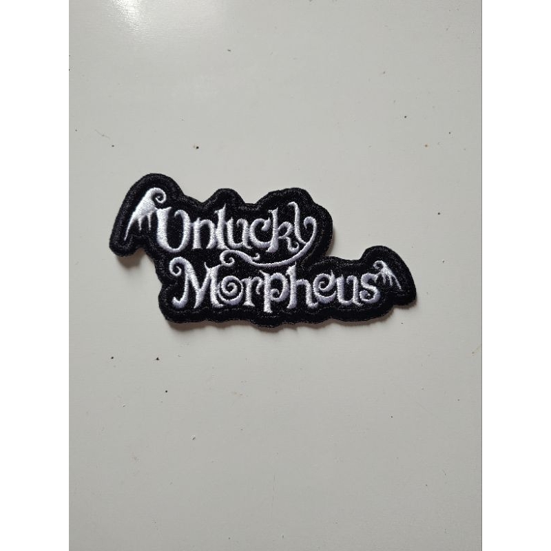 PATCH BORDADO TERMOCOLANTE-BANDA-ROCK-METAL-UNLUCKY MORPHEUS | Shopee ...