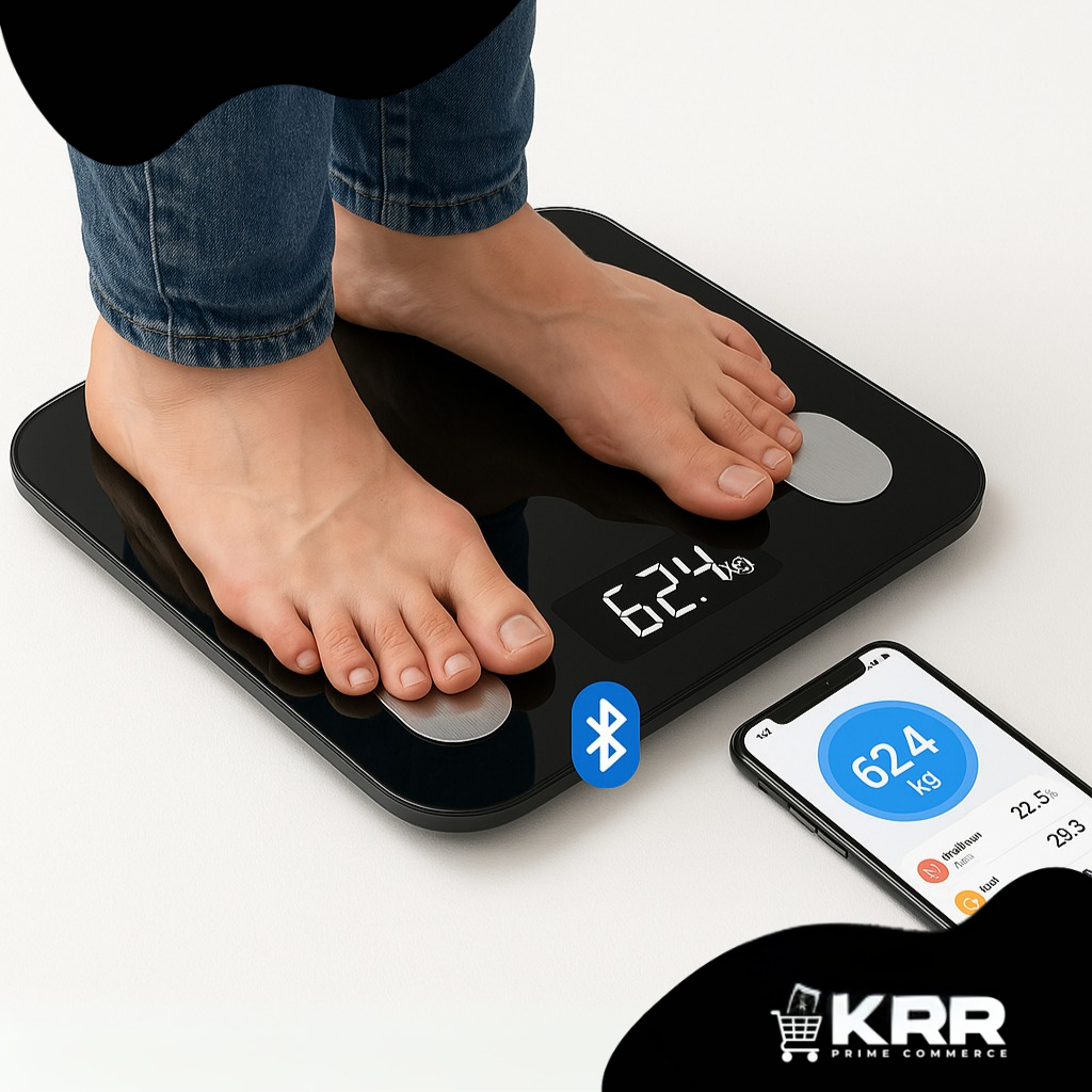 Balança Digital medidora Corporal Bioimpedância Profissional com ...