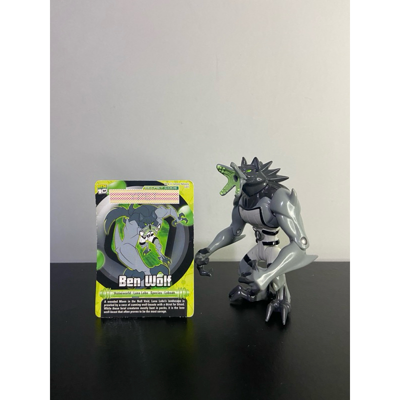 boneco ben 10 lobisben + card | Shopee Brasil