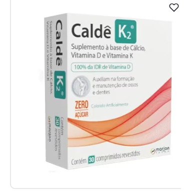 Caldê K2 30 Comprimidos Revestidos | Shopee Brasil