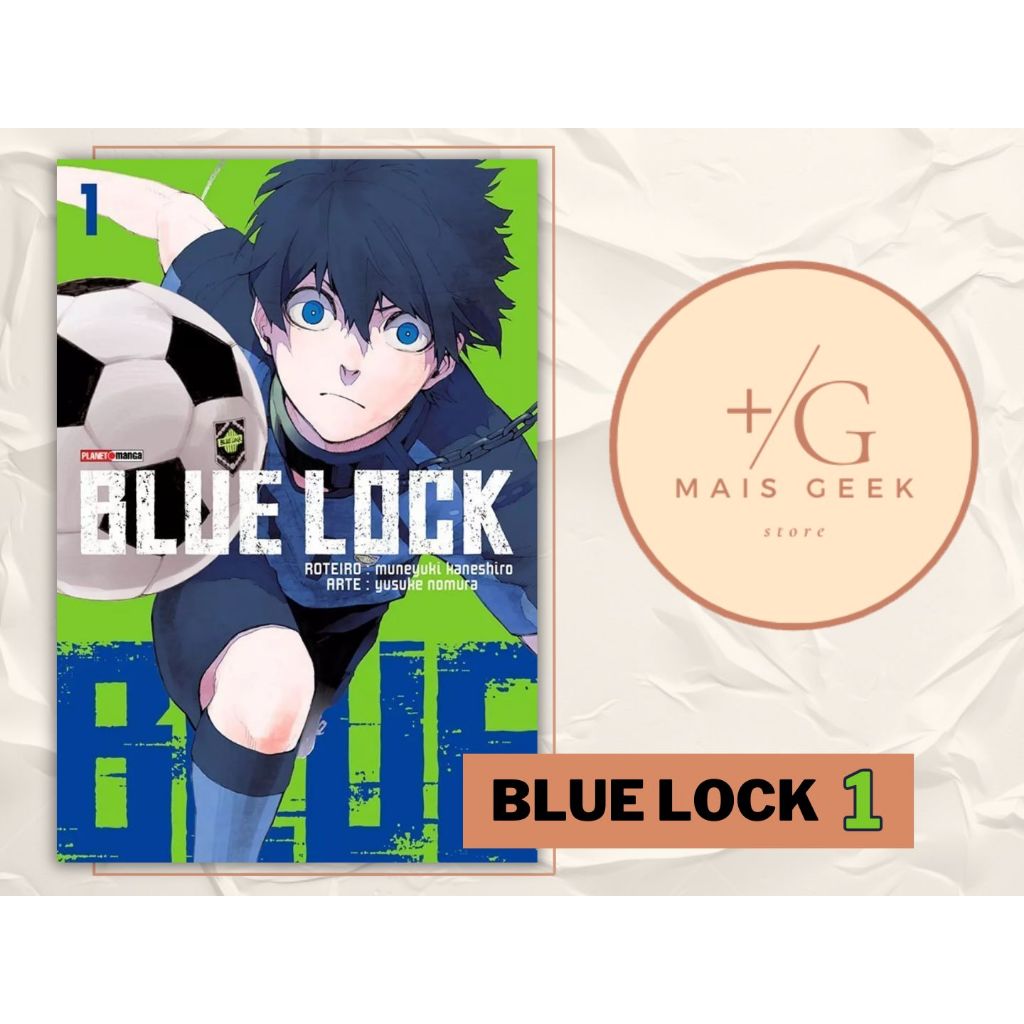 Mangá Blue Lock - Vol. 1 Português (Novo Lacrado) | Shopee Brasil