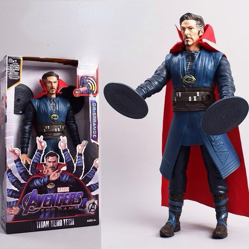 Boneco DR.strange Vingadores Articulado 30 Cm Luz E Som | Shopee Brasil