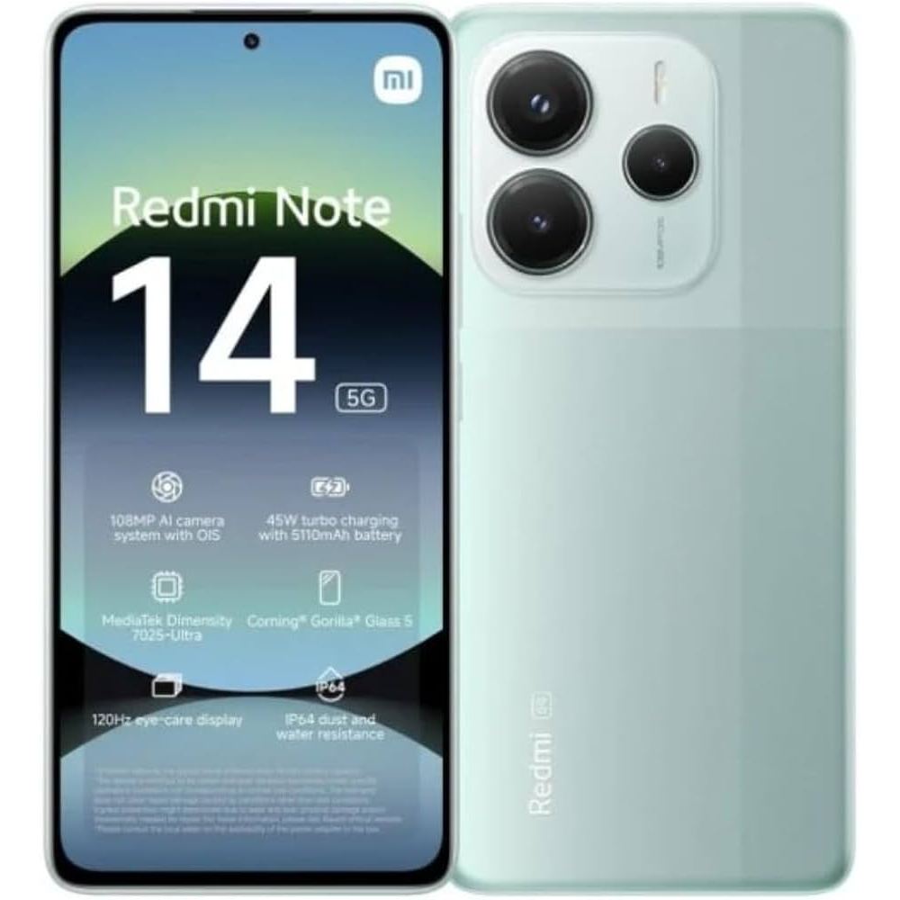 Smartphone Xiaomi Redmi Note 14 5G 512 12GB RAM Lançamento 2025 Versão ...