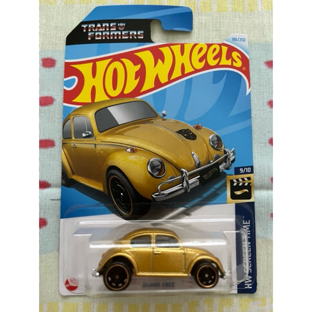 Hot Wheels Fusca Volkswagen Beetle Bumblebee Gold | Shopee Brasil