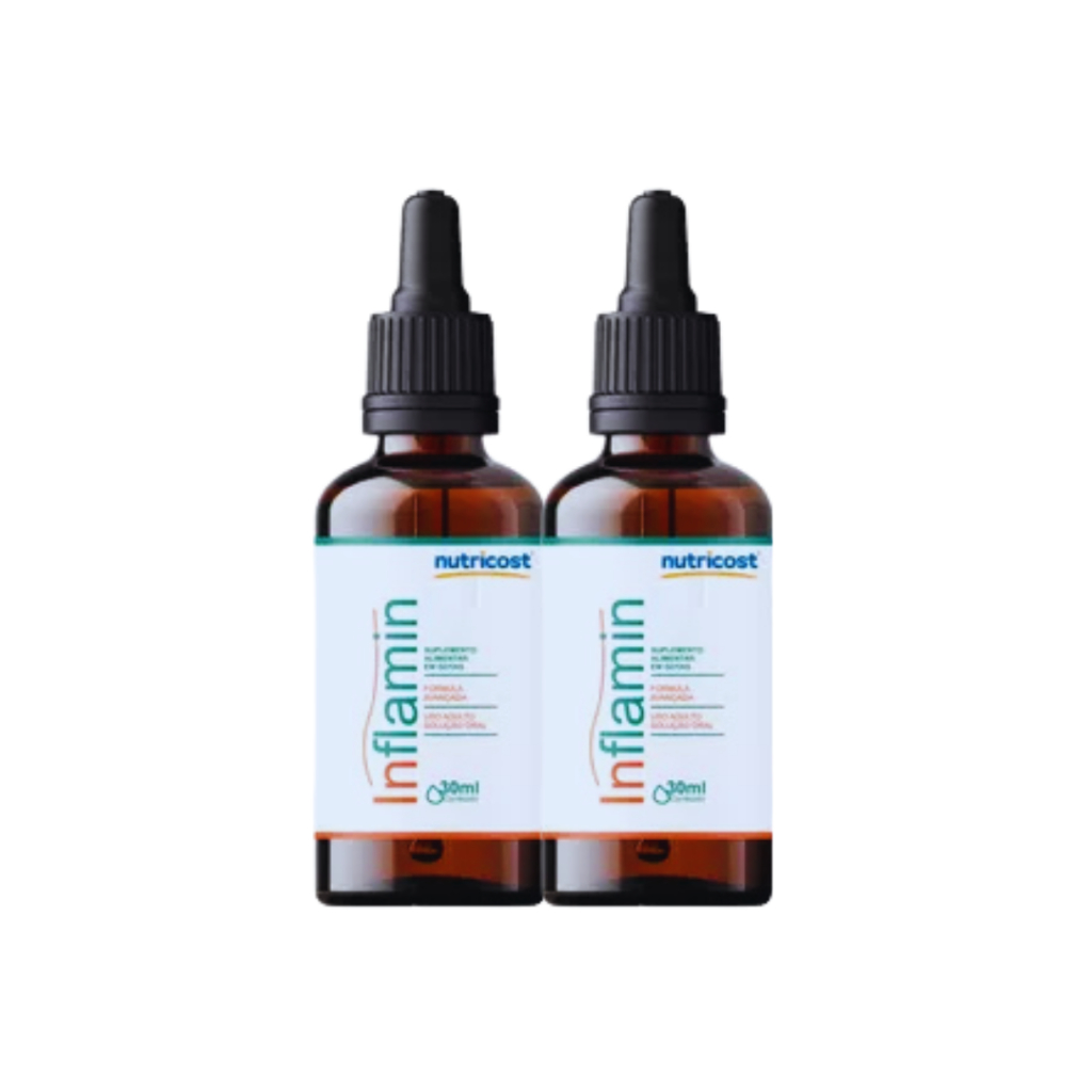 inflamin original com 30 ml 2 frascos | Shopee Brasil