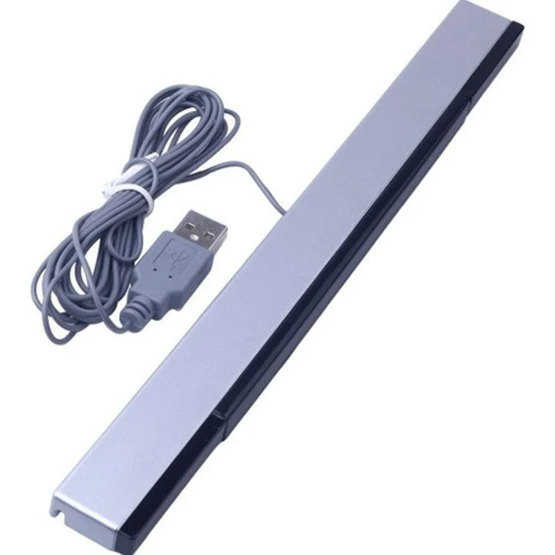 Barra Sensor Bar Wii Ou Wii U Usb Pc + Suporte | Shopee Brasil