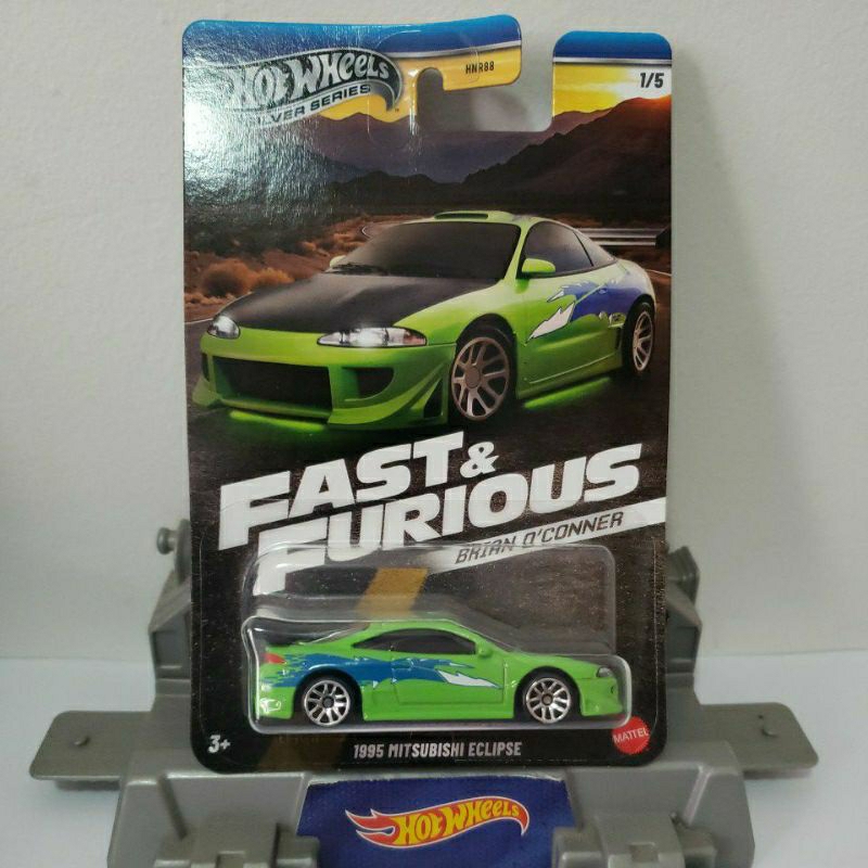 Hot Wheels Velozes e Furiosos Mitsubishi Eclipse Brian O Conner Silver ...