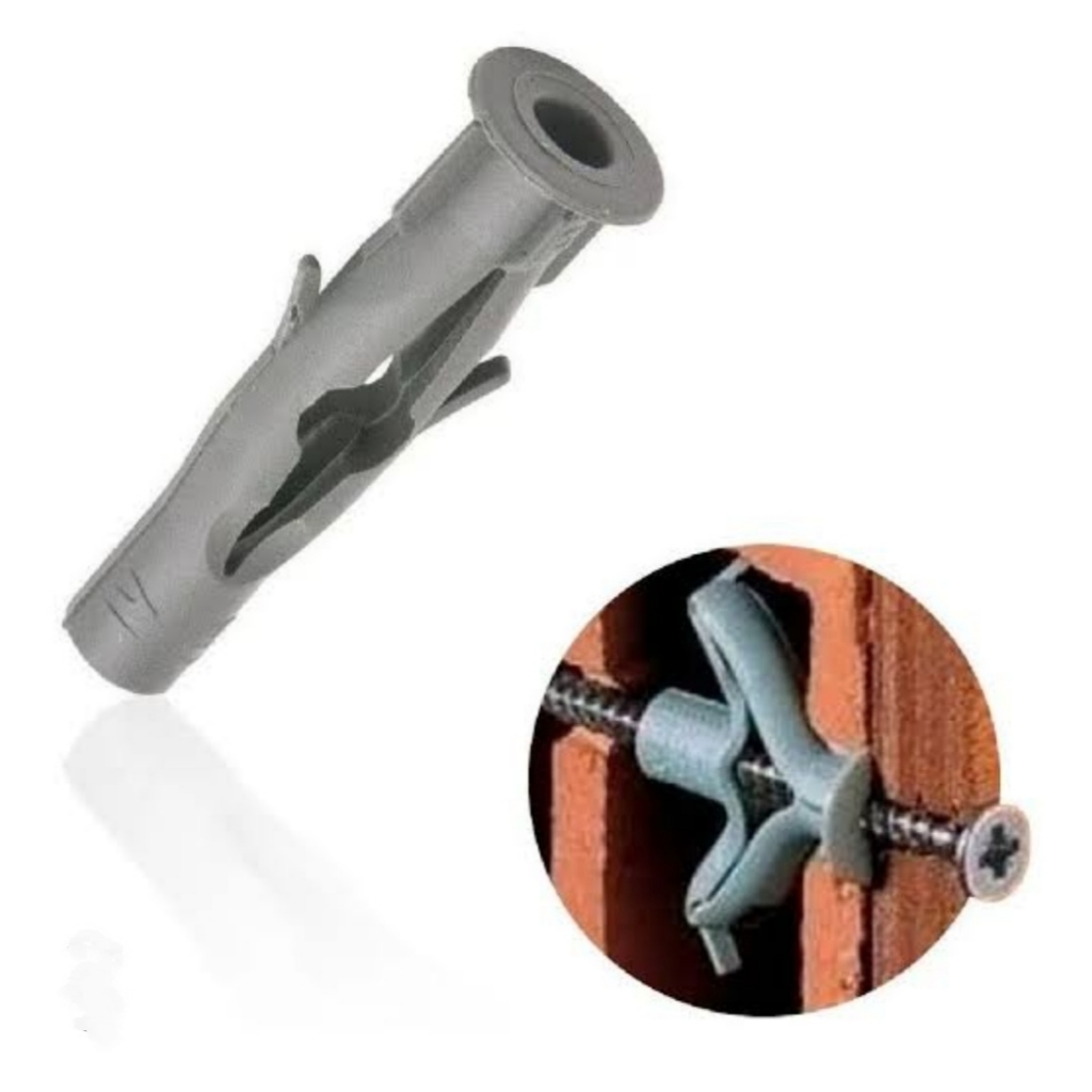 BUCHA PARA TIJOLO BAIANO 8MM - TIJOLO FURADO - PACOTE COM 100 | Shopee ...