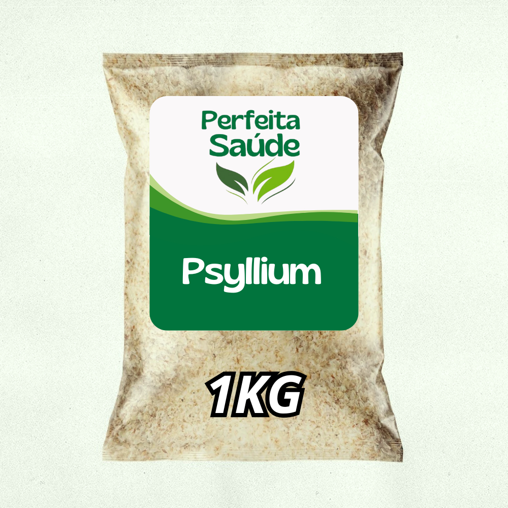 PSYLLIUM HUSK FIBRA (100% NATURAL) 1Kg - Perfeita Saúde | Shopee Brasil