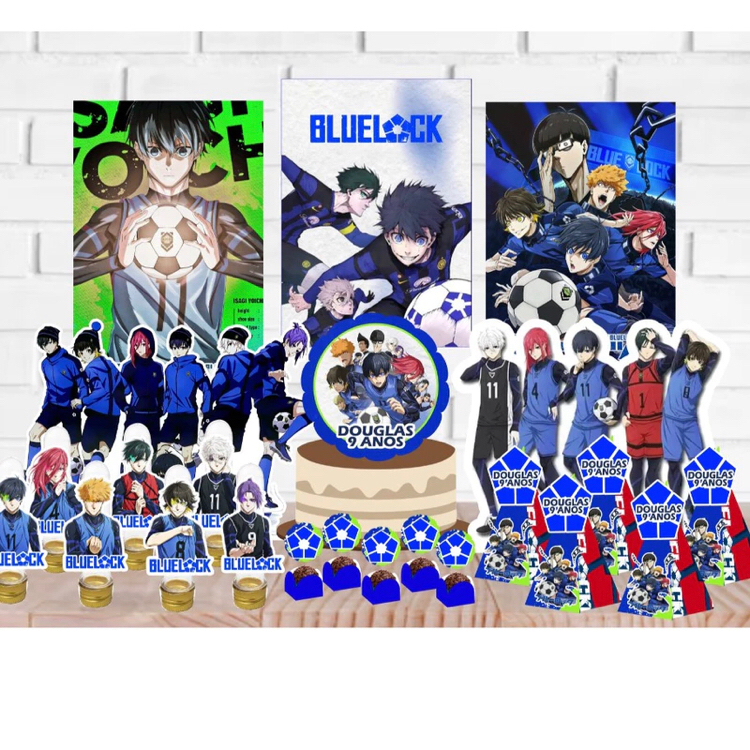 Kit festa Blue lock | Shopee Brasil