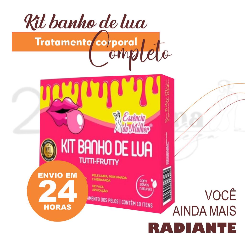 Kit banho de lua profissional de Tutti-Frutty - Banho de lua ...