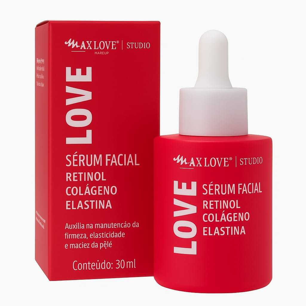 Sérum Max Love Retinol, Colágeno e Elastina | Shopee Brasil