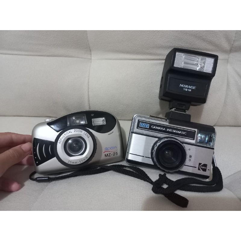 Câmeras antigas anos 80/90 (ler descrição)(desapego) | Shopee Brasil