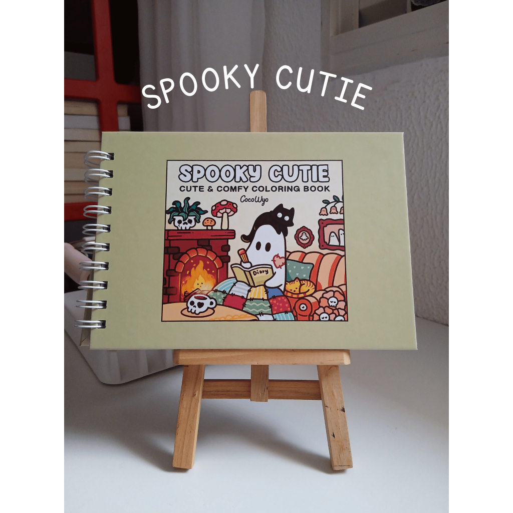 SPOOKY CUTIE - Capa Dura - 45 Folhas - 180g - A5. | Shopee Brasil