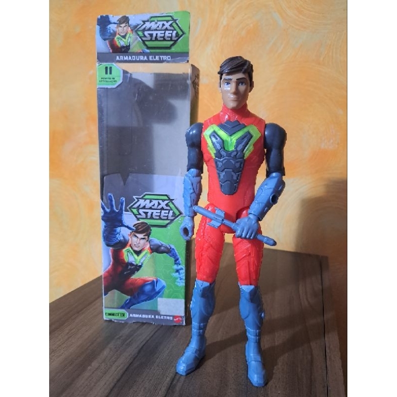 Boneco Max Steel Original Mattel | Shopee Brasil