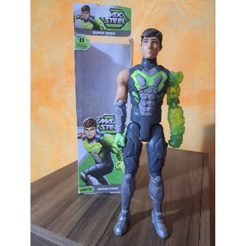 Boneco Max Steel Original Mattel | Shopee Brasil