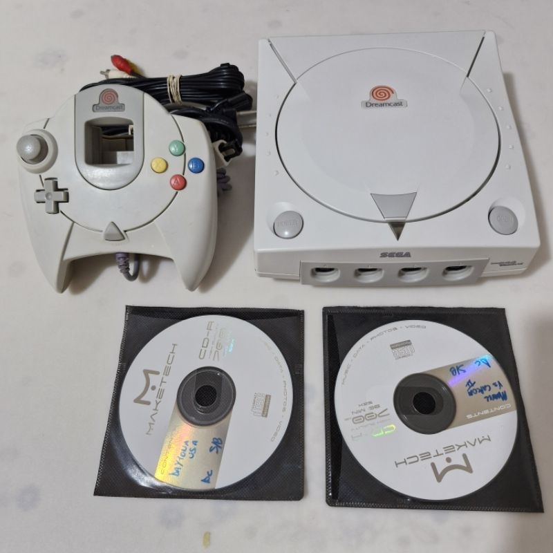 Sega Dreamcast Americano VA0 Completo + 4 Jogos. | Shopee Brasil