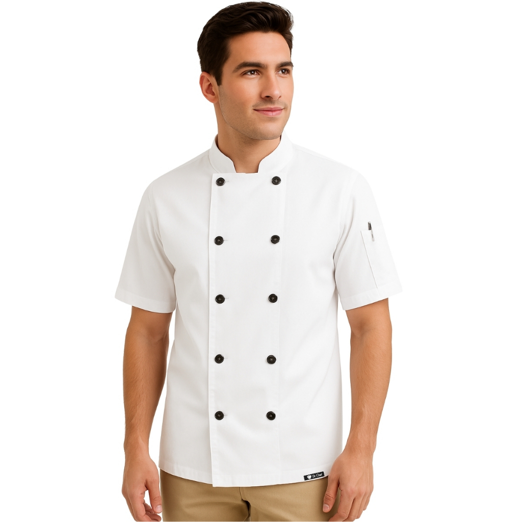 Dólmã Para Chef De Cozinha Restaurante Pizzaria Padaria Bar Gambuza ...