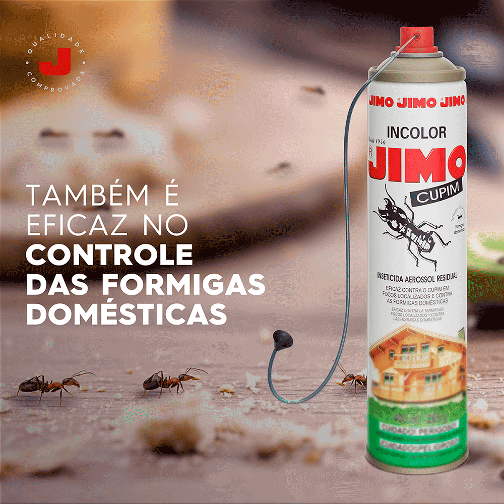 Inseticida Cupim Aerossol Jimo 400 ml | Shopee Brasil