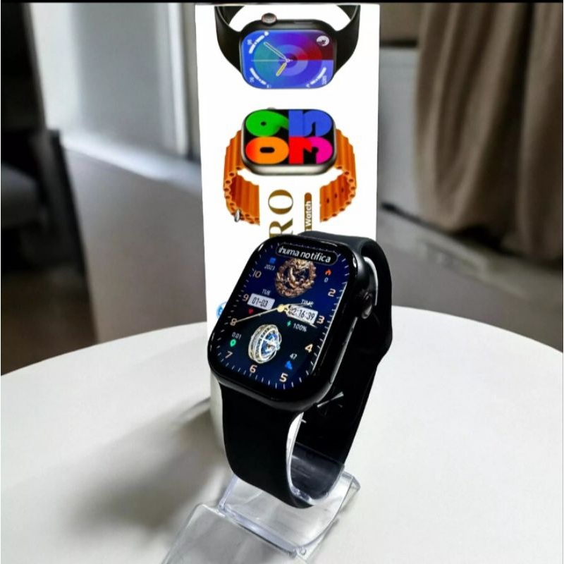 Relógio Smartwatch K9 Pro Ultra 2 série 10 Ultra Preto, com 2 pulseiras ...