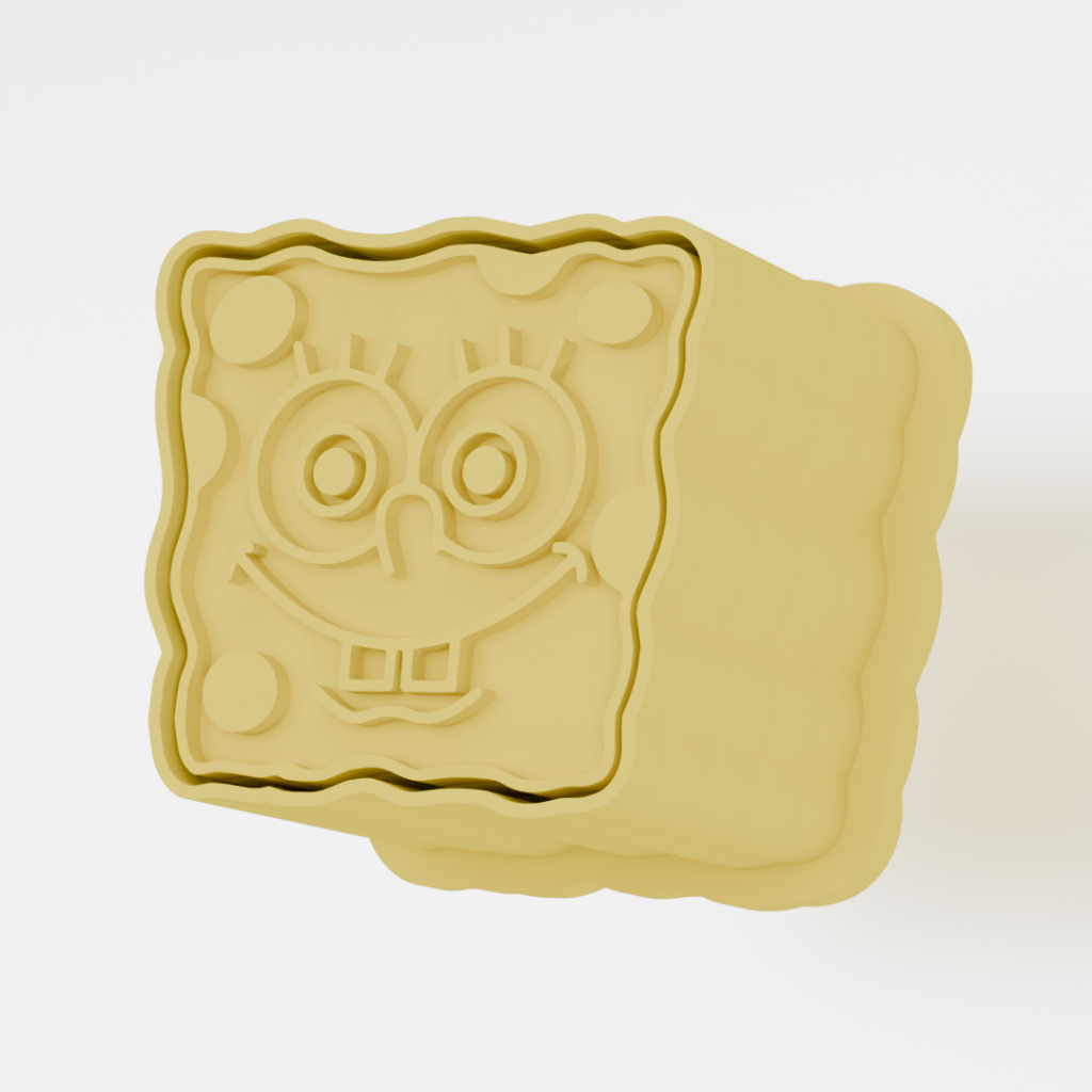 Ejetor Cortador Personalizado para Doces/Brigadeiro - Bob Esponja ...