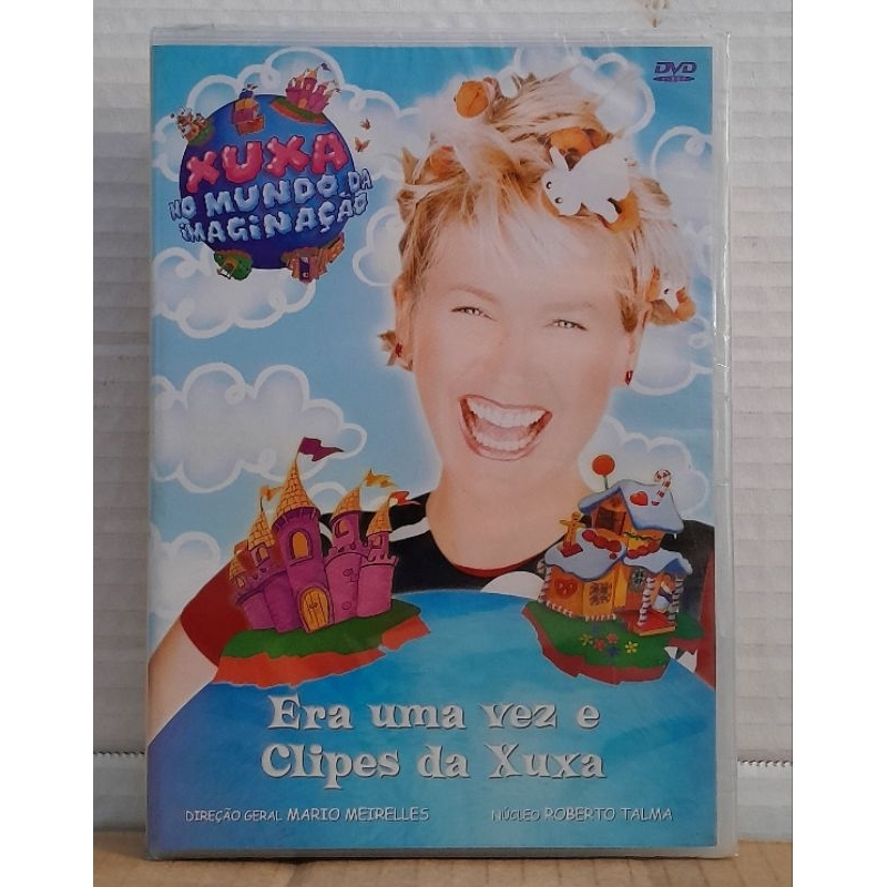 Dvd Xuxa No Mundo da Imaginação - Era Uma Vez e Clipes da Xuxa (Novo ...