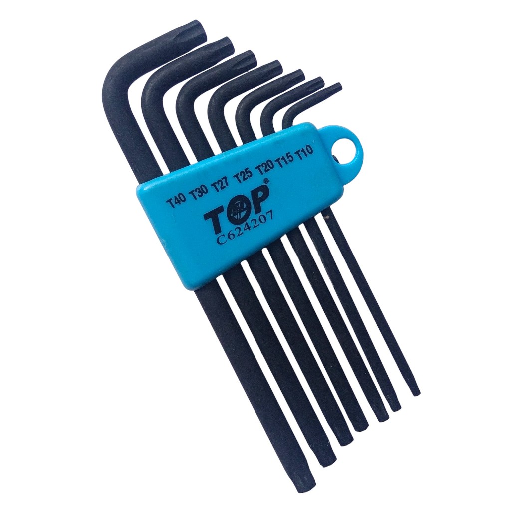 Jogo Chave Torque Torx Longa 7 Peças T10 A T40 - TOP FEELING | Shopee ...